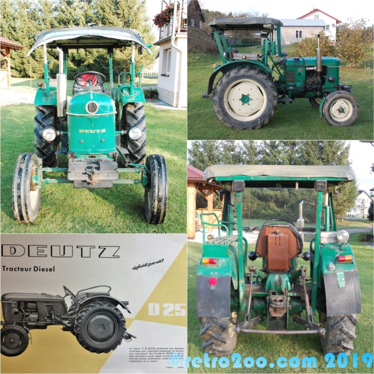 Deutz D 25 S-N 1960 - retro2oo.com - veteran.com.pl