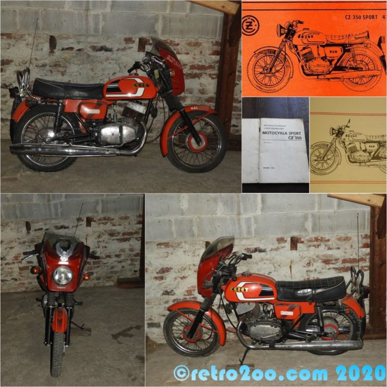 CZ Cezet 350 472.5 Sport - retro2oo.com - veteran.com.pl